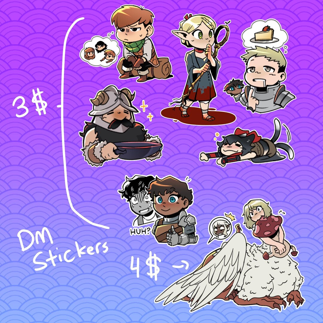 PRE-ORDER Dungeon Mesh Stickers - Etsy