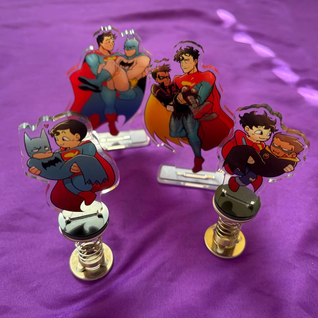 Bat Superhero + Sons Standees - Etsy