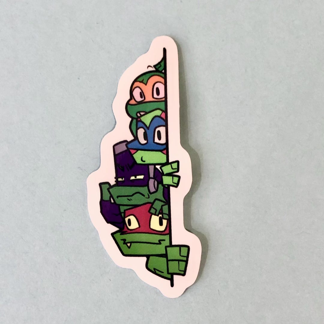 Peeking Sticker - Etsy