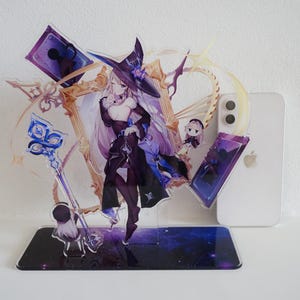 The Herta Large Acrylic Diorama Standee 25cm Honkai: Star Rail Fan Art ...