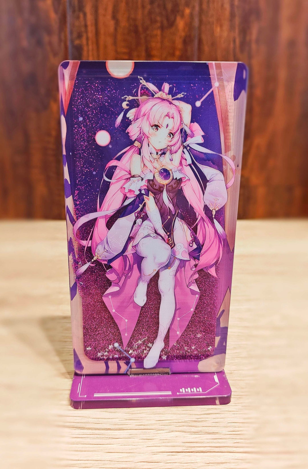 Honkai Star Rail Fanart Fan Made Acrylic Glitter Quick Standee Acrylic ...