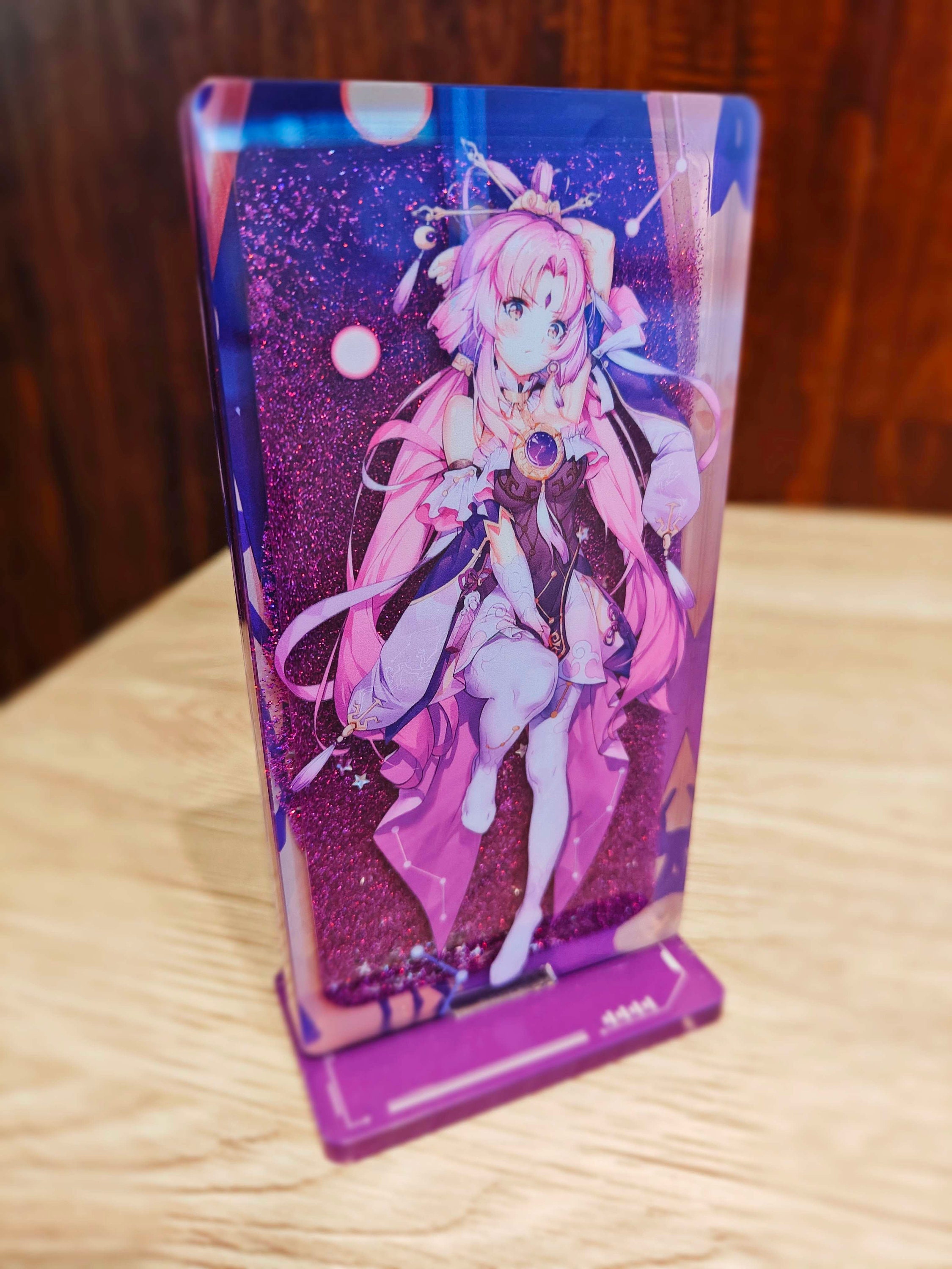 Honkai Star Rail Fanart Fan Made Acrylic Glitter Quick Standee Acrylic ...