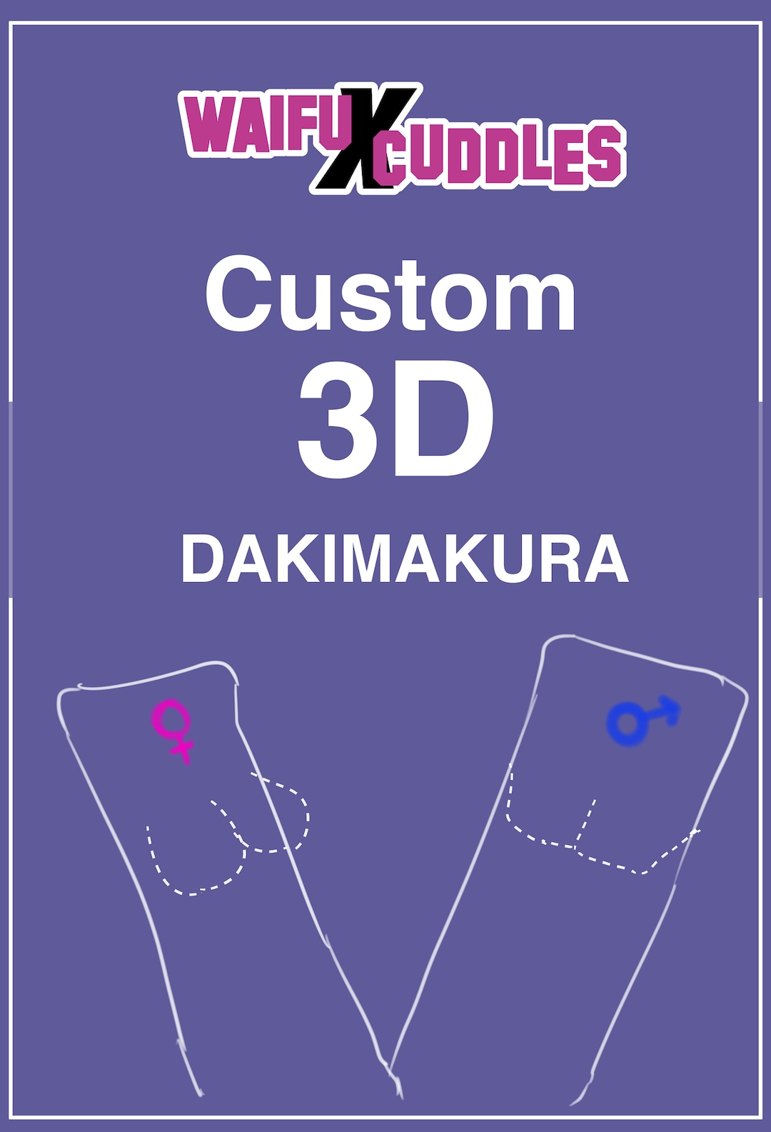 Custom Order 3D Dakimakura - Etsy