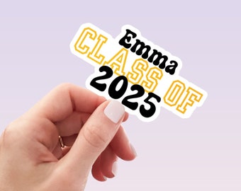 Class of 2025 Sticker - Etsy