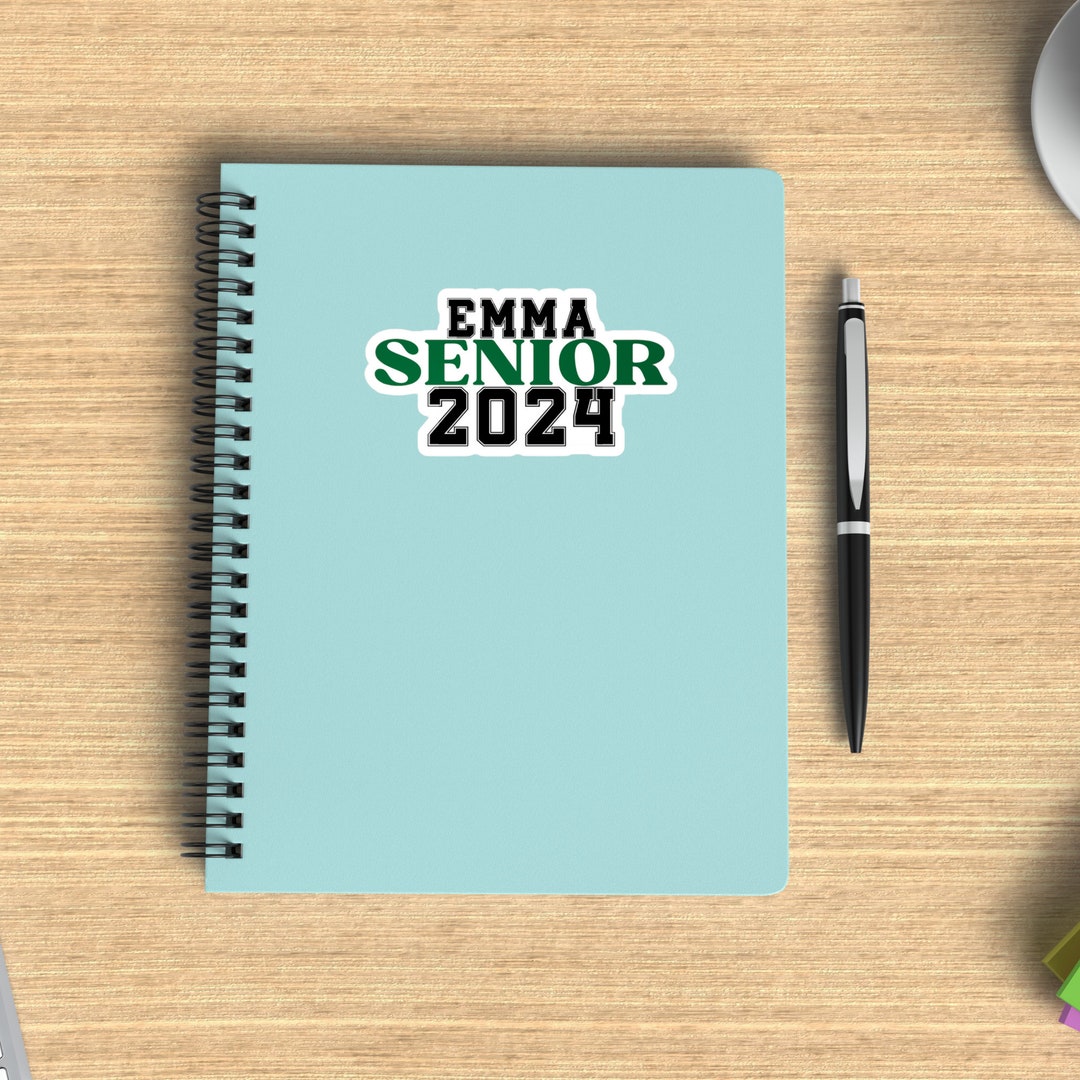 Personalized Senior Class Graduation Sticker Class of 2024 Vinyl Decal ...