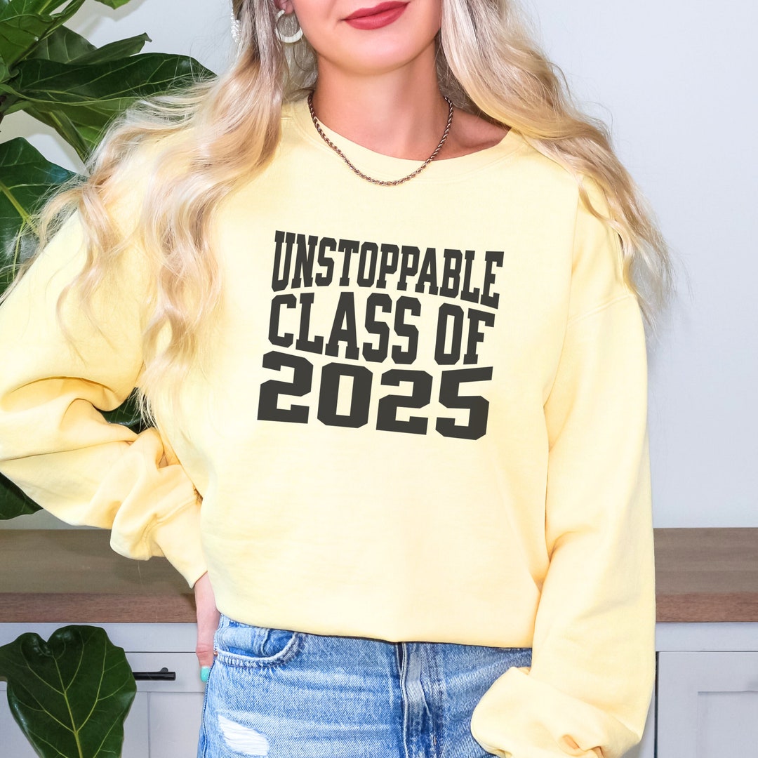 Class of 2025 Sweatshirt Senior Year Sweater High School Senior Shirt ...