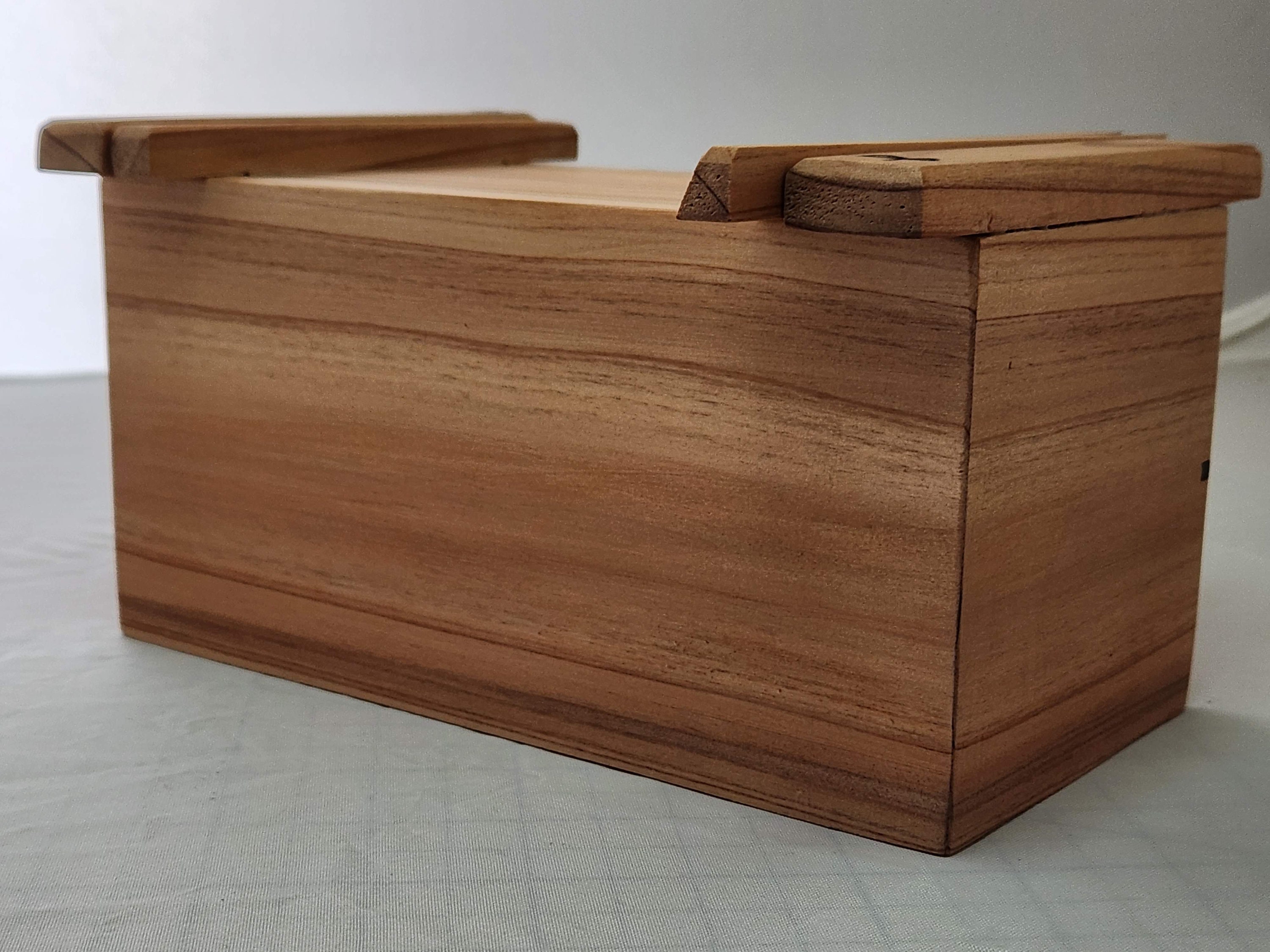 Japanese Toolbox Style With Runes Symbols Carved and Painted on Shells ...