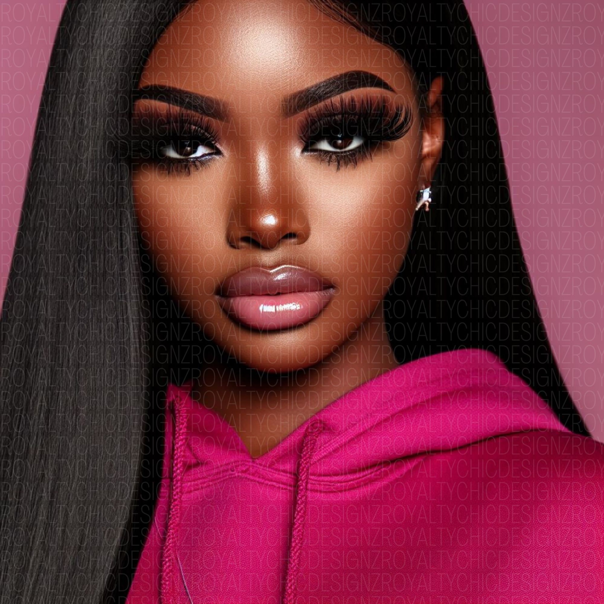 Hoodies Baddies Part 1 African American Stock Models Hair - Etsy