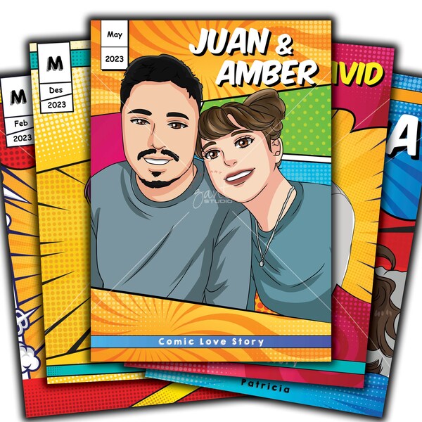 Comic Wedding - Etsy