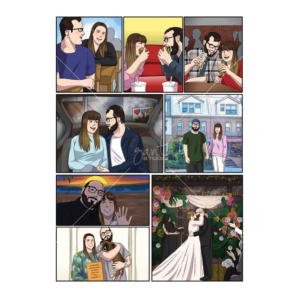 Personalized Comic - Etsy