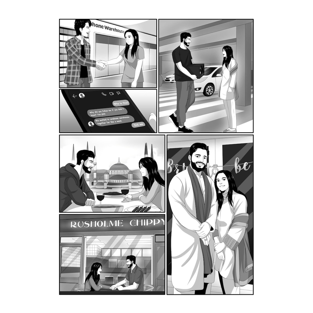Custom Anime Comic Strip – Personalized Manga Style Comic From Your ...