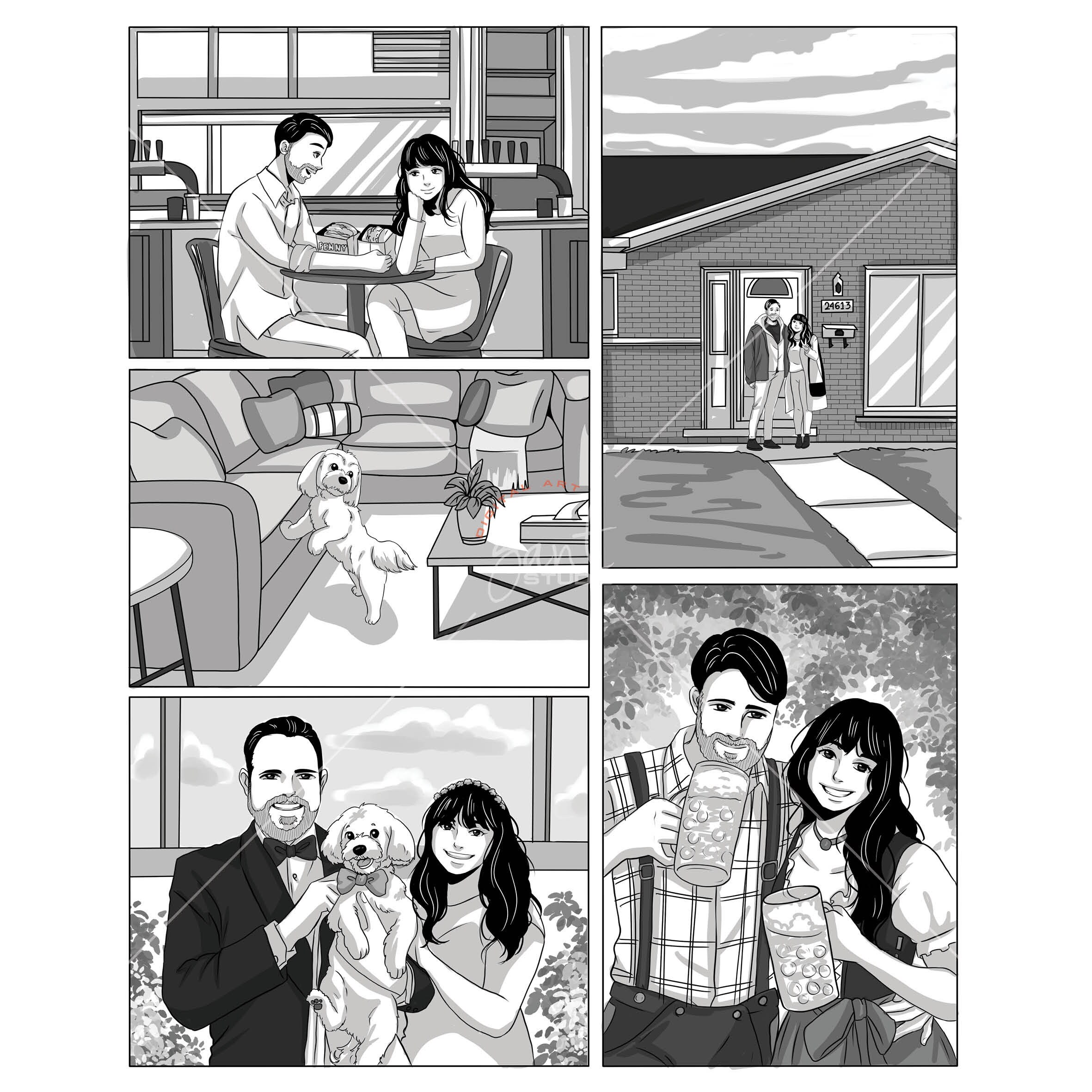 Personalized Custom Comic Book Comic Strip Gift - Etsy