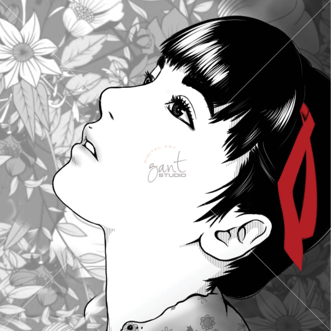 Custom PFP Anime Manga Profile Icon Sketch Commission Comic Style Art ...