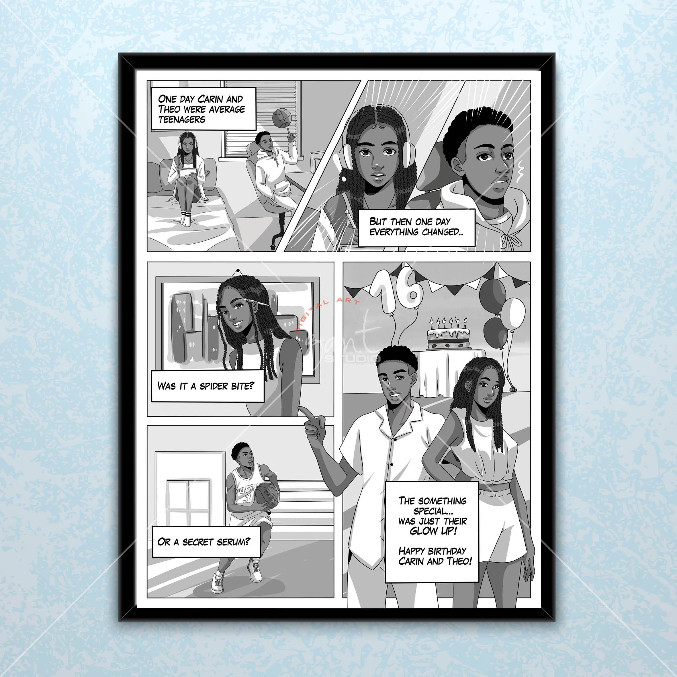 Personalized Custom Comic Book Comic Strip Gift - Etsy