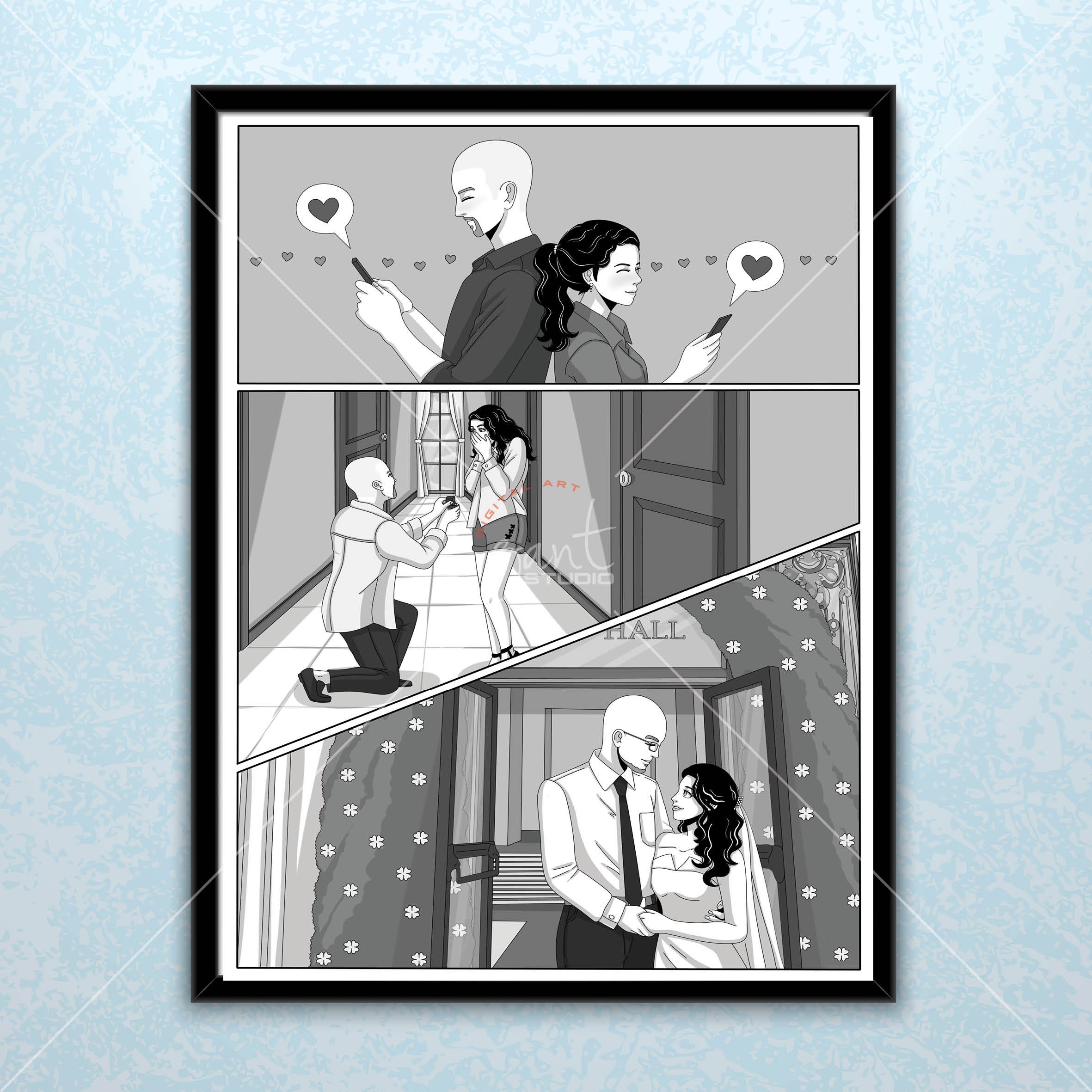 Personalized Custom Comic Book Comic Strip Gift - Etsy