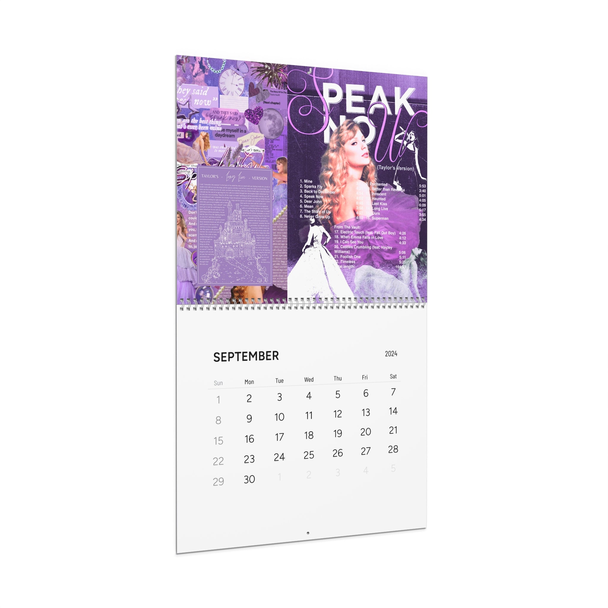 Calendario Taylor 2024 Eras, En Mi Eras 2024, Taylor All Albums, Eras ...