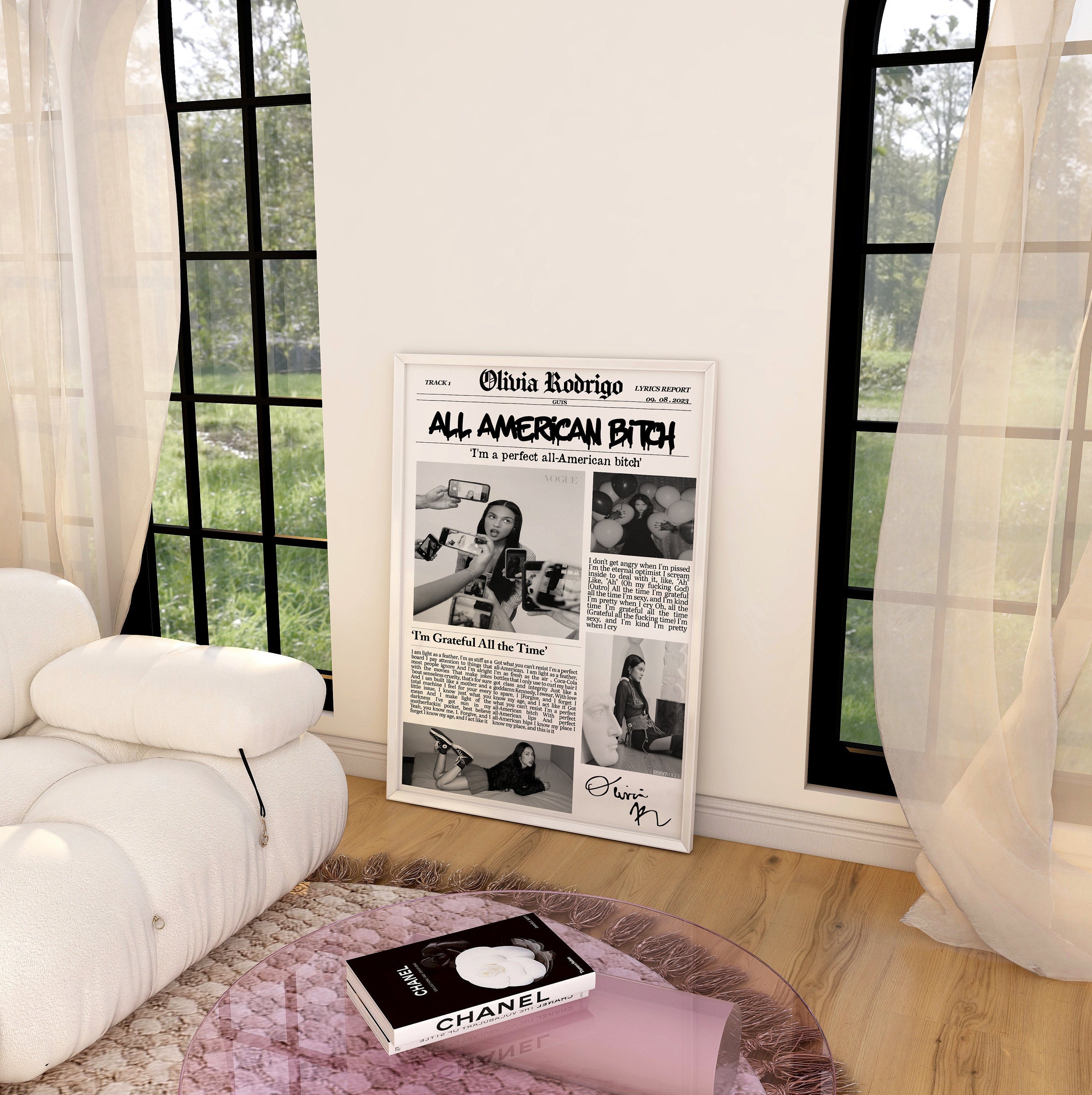 Guts Olivia Rodrigo Album Poster, Olivia Rodrigo sold by Scrawny Plate ...