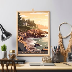 Acadia National Park Commercial Use Digital Art - High-resolution PNG ...