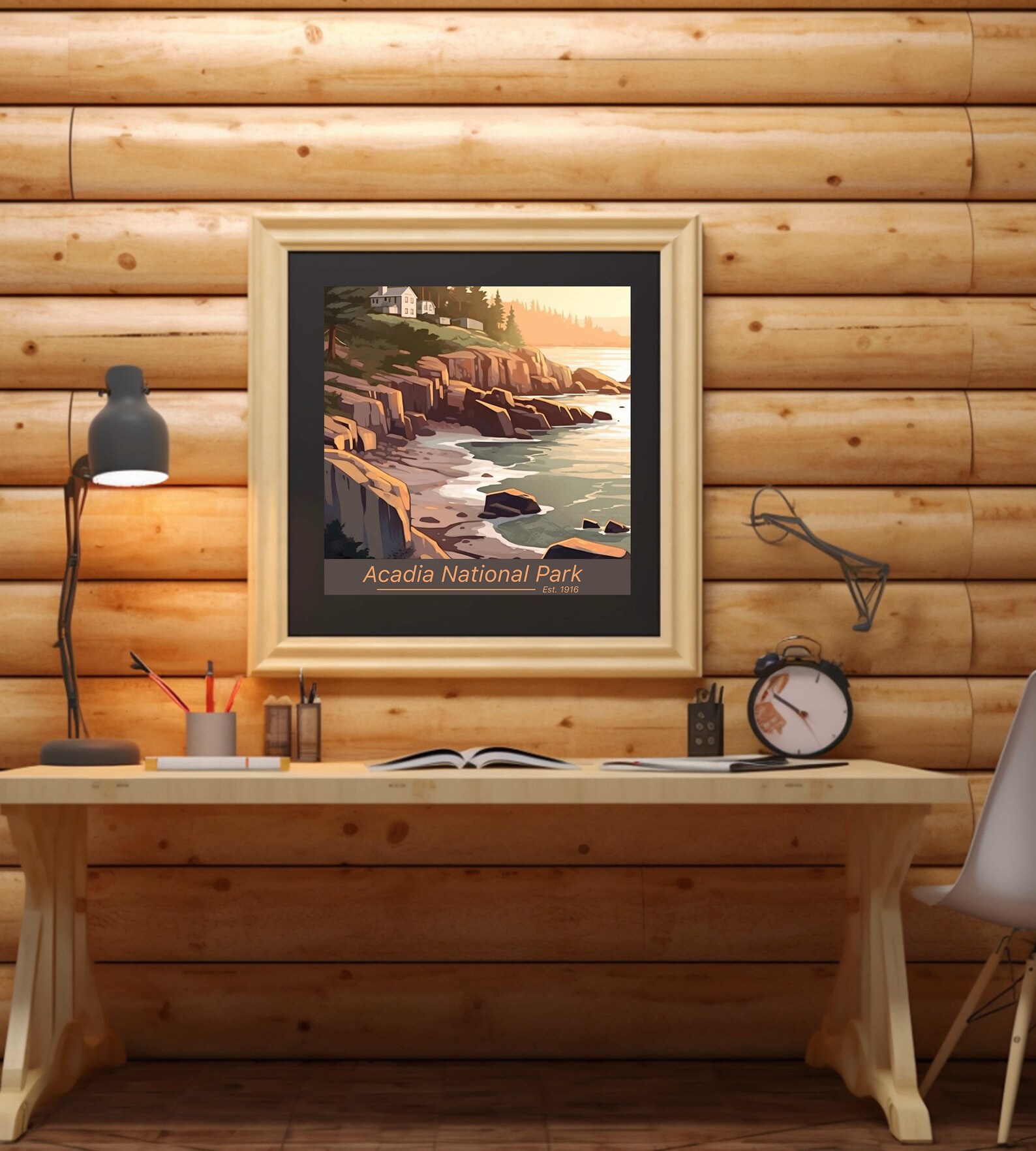 Acadia National Park Commercial Use Digital Art - High-resolution PNG ...