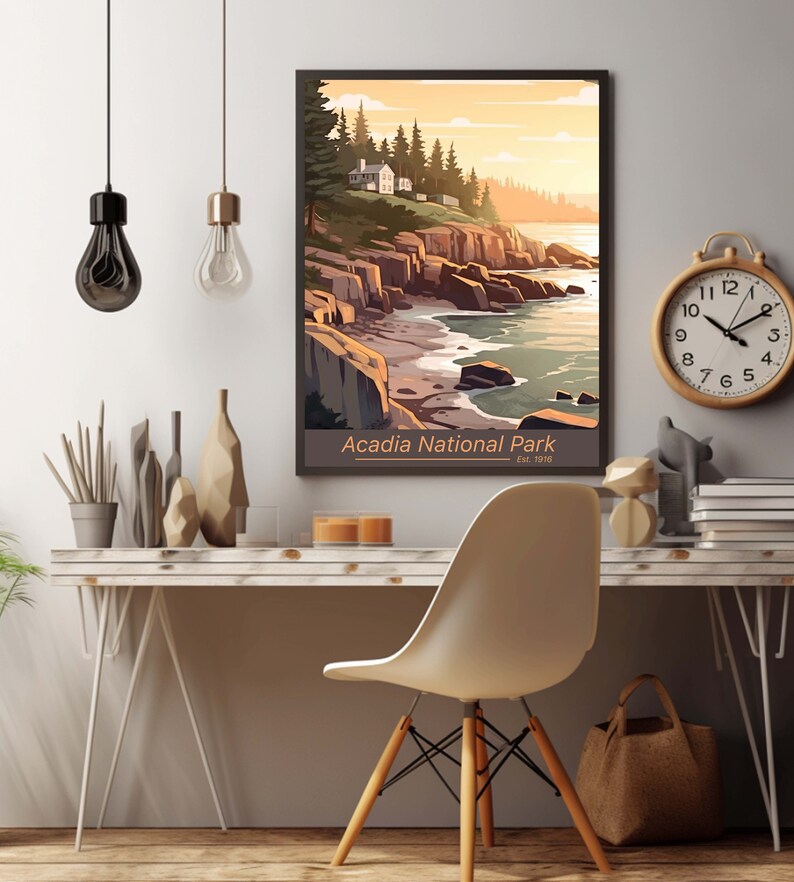 Acadia National Park Commercial Use Digital Art - High-resolution PNG ...