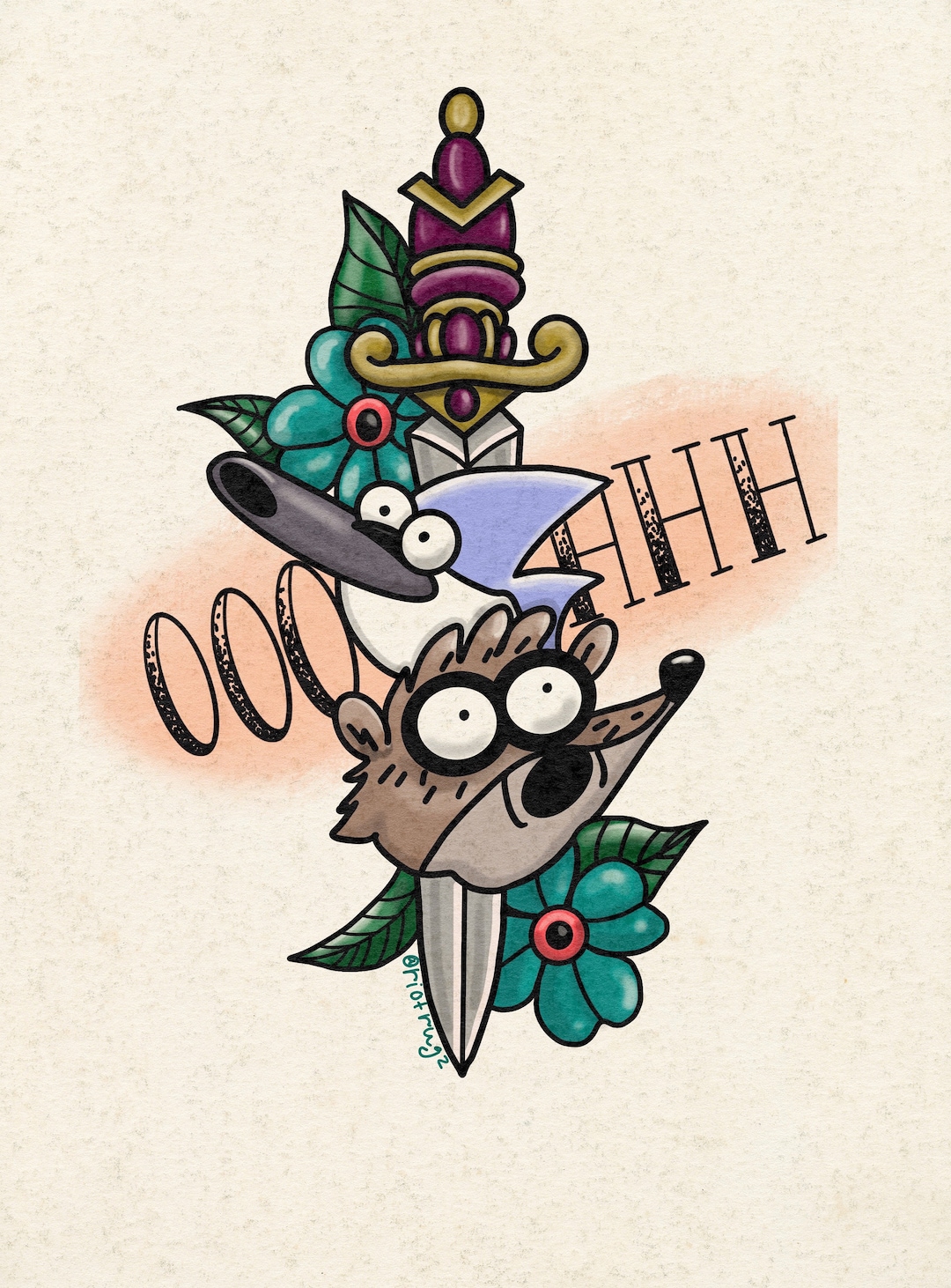 Regular Show Sticker - Etsy