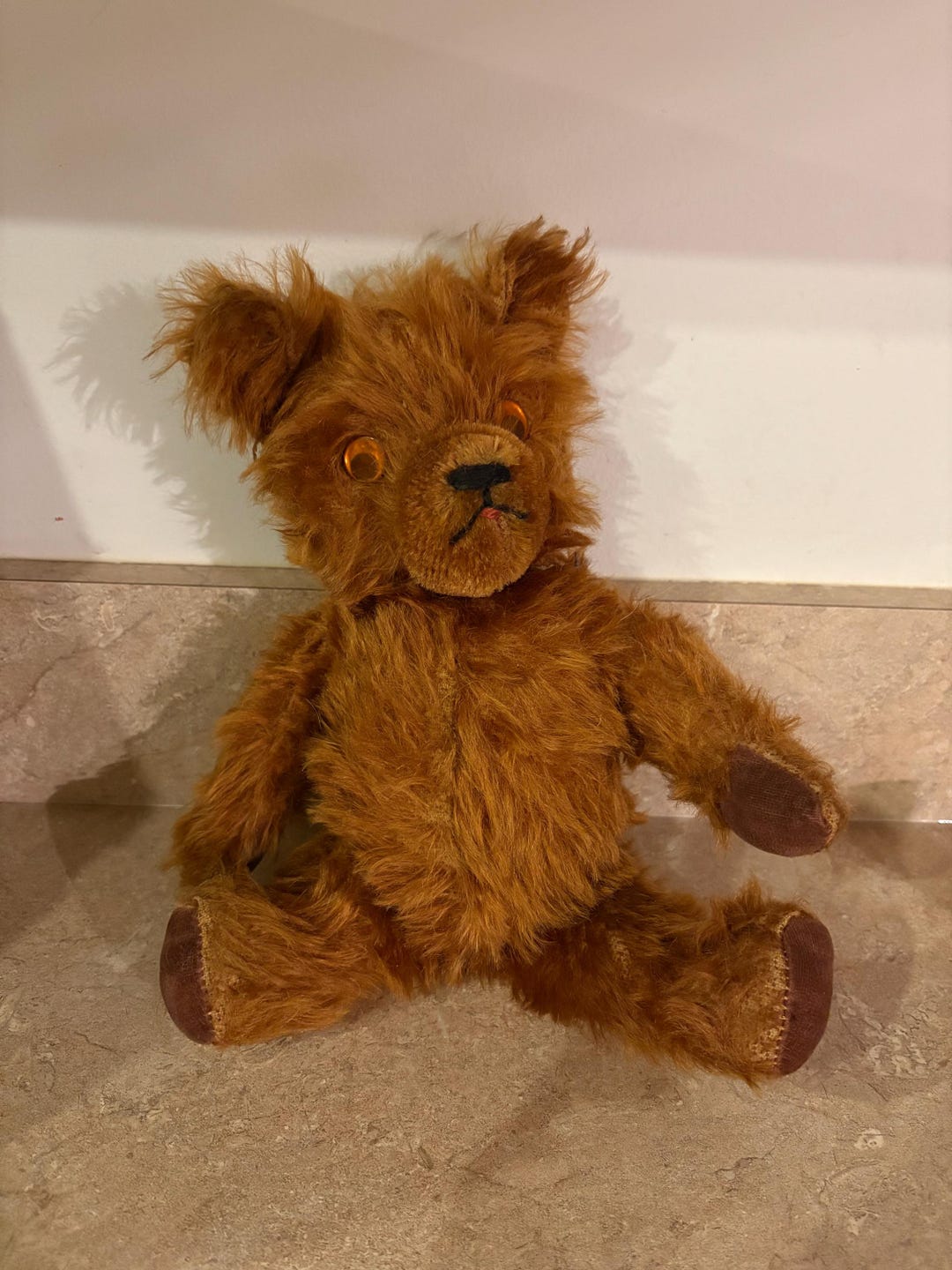 1940/50s Cinnamon Unusual Possible Knickerbocker Bear. Approx. 10 ...