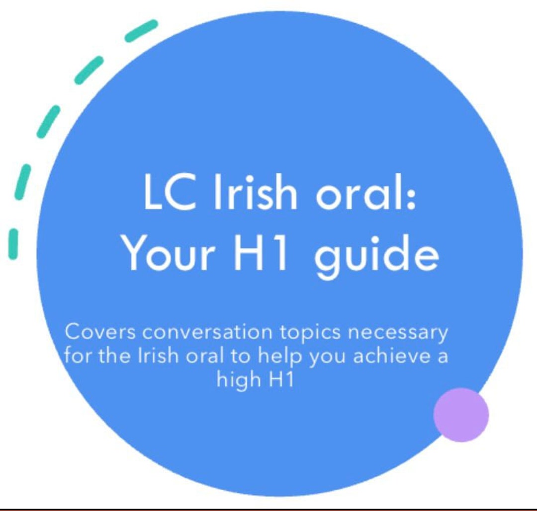 Irish Oral Conversation H1 COMPLETE GUIDE - Etsy