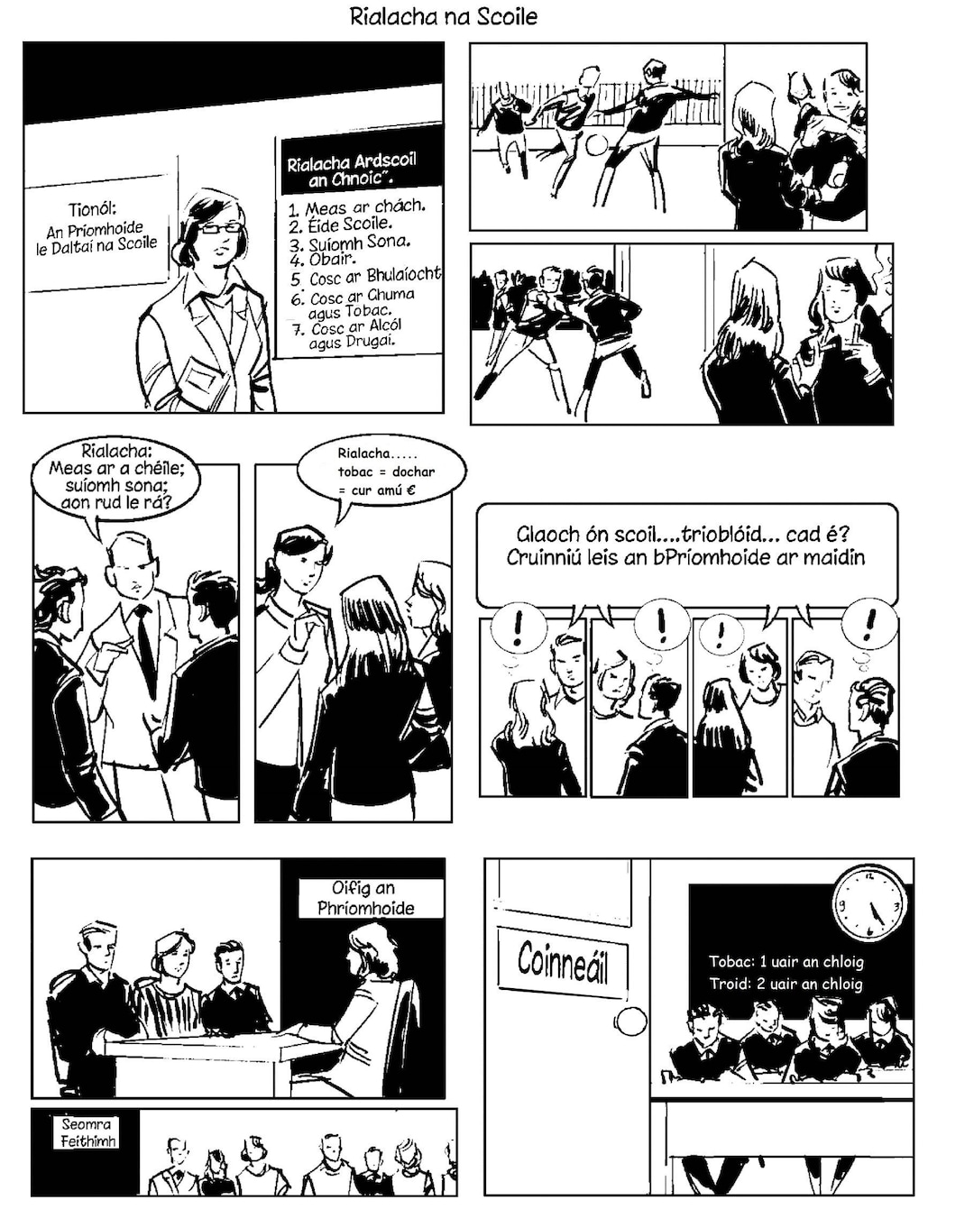 LC Irish Sraith Pic. Verb List - Etsy Ireland