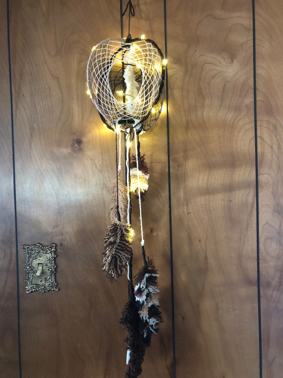 Diamond Dot Dream Catchers With Lights - Etsy