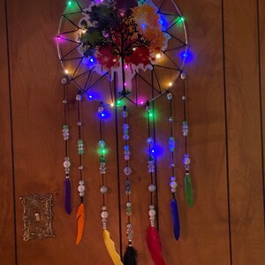 Diamond Dot Dream Catchers With Lights - Etsy