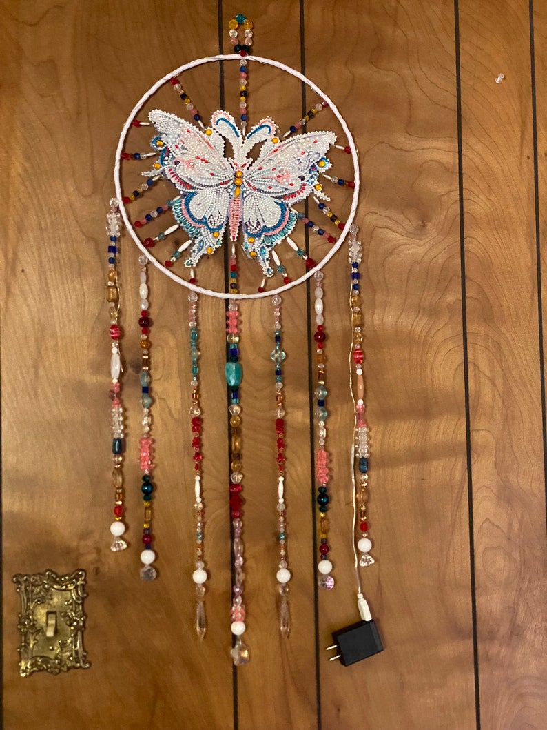 Diamond Dot Dream Catchers With Lights - Etsy