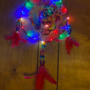 Diamond Dot Dream Catchers With Lights - Etsy