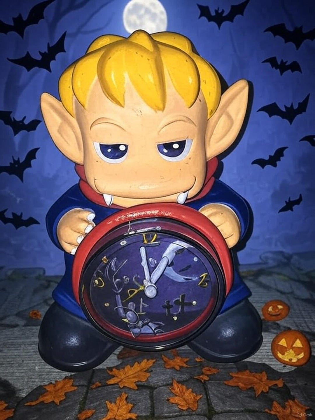 Pop Culture Vintage Vampire Clock - Etsy