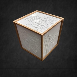 Custom Memorial Lithophane Box - Etsy