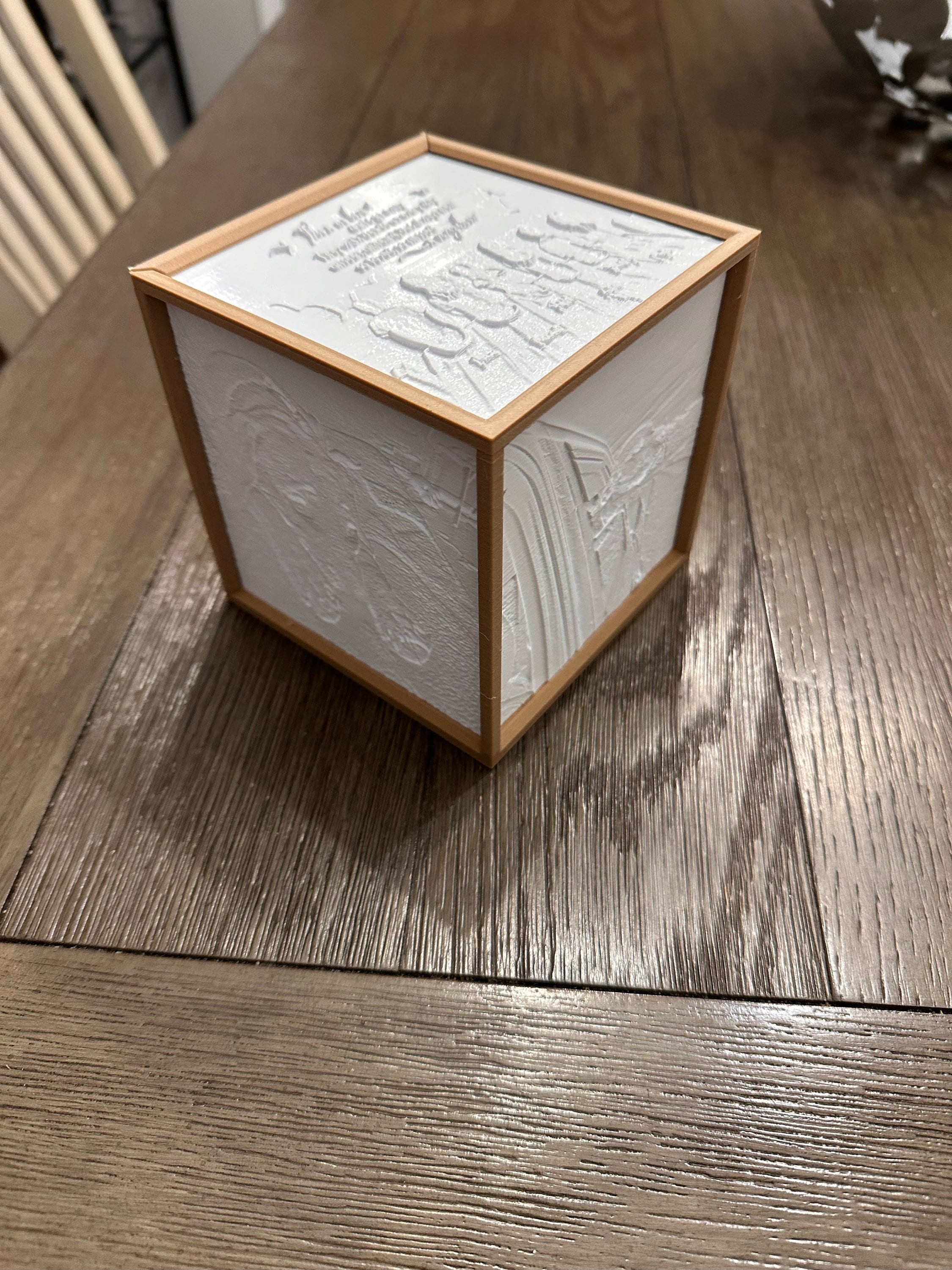 Custom Memorial Lithophane Box - Etsy