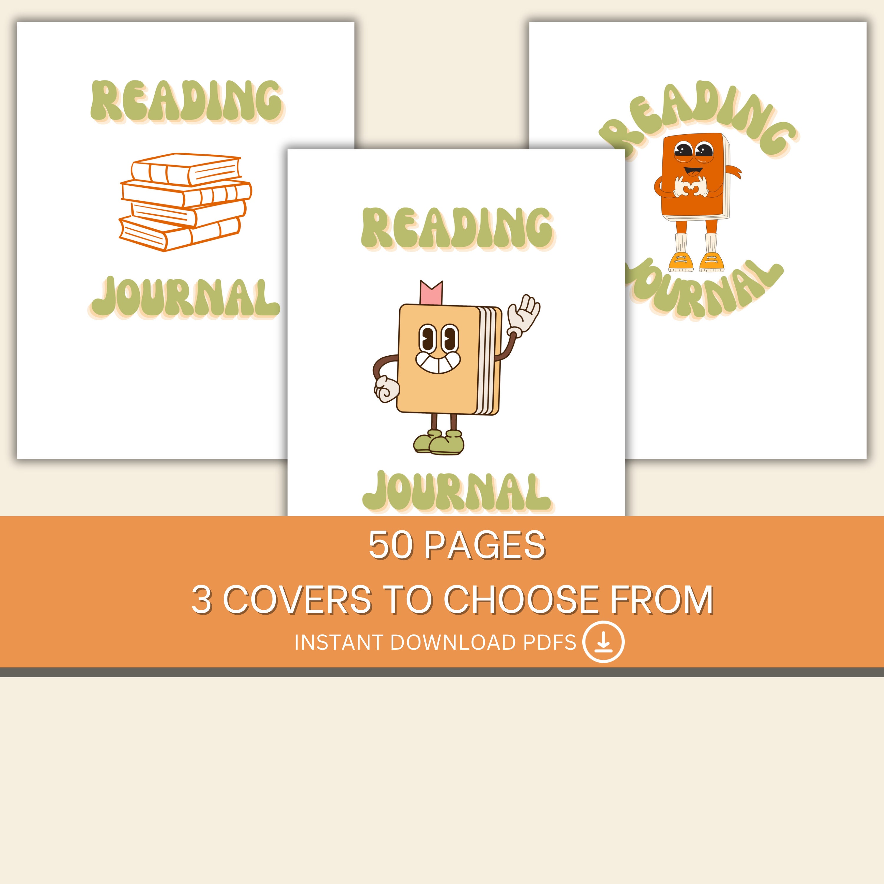 Reading Journal | Reading Journal Printable | Reading Tracker | Book ...
