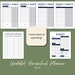 Blue Homeschool Planner Printable: Undated, All-in-one (PDF) - Etsy