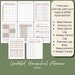 Homeschool Planner Printable | Beige | Lesson Planner | Grade Log ...