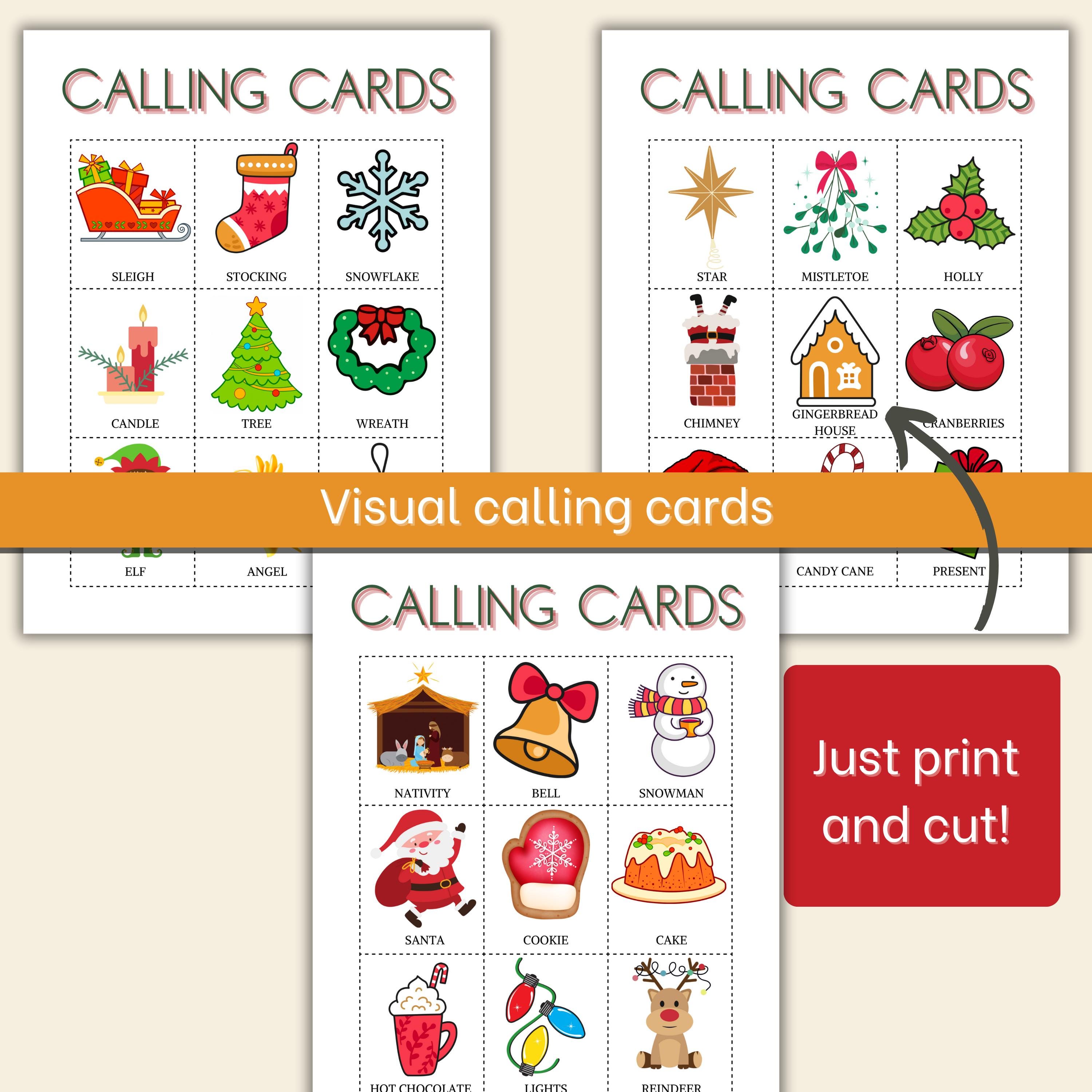 Christmas Bingo | 40 Unique Printable Bingo Cards | Christmas Games ...