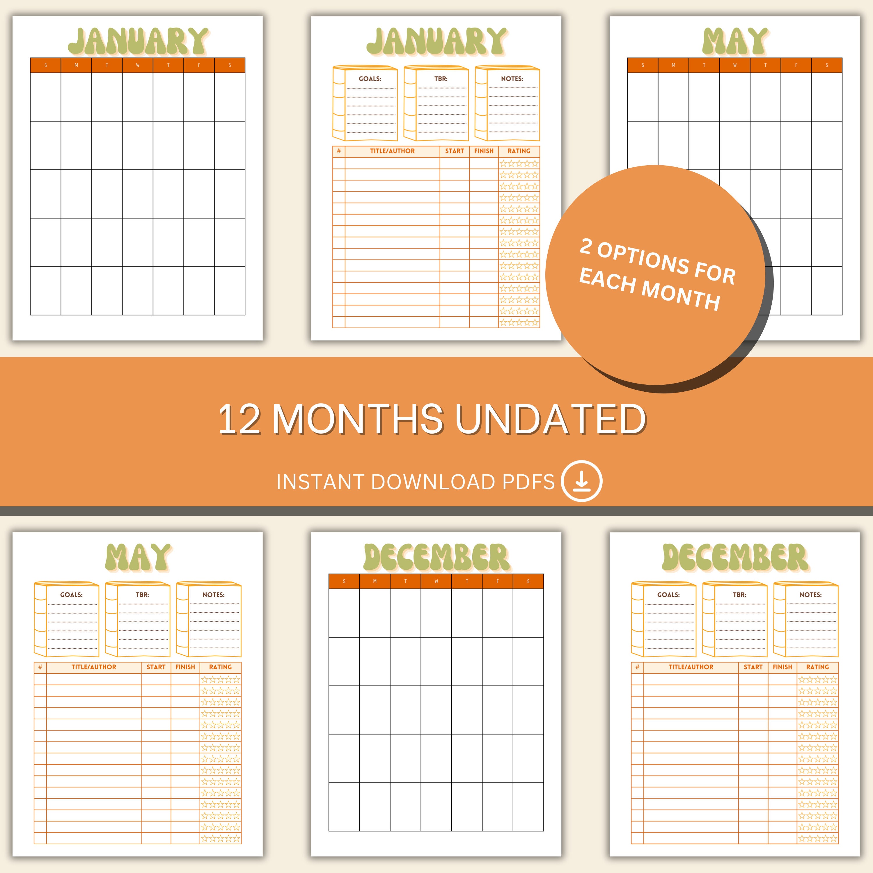 Reading Journal | Reading Journal Printable | Reading Tracker | Book ...