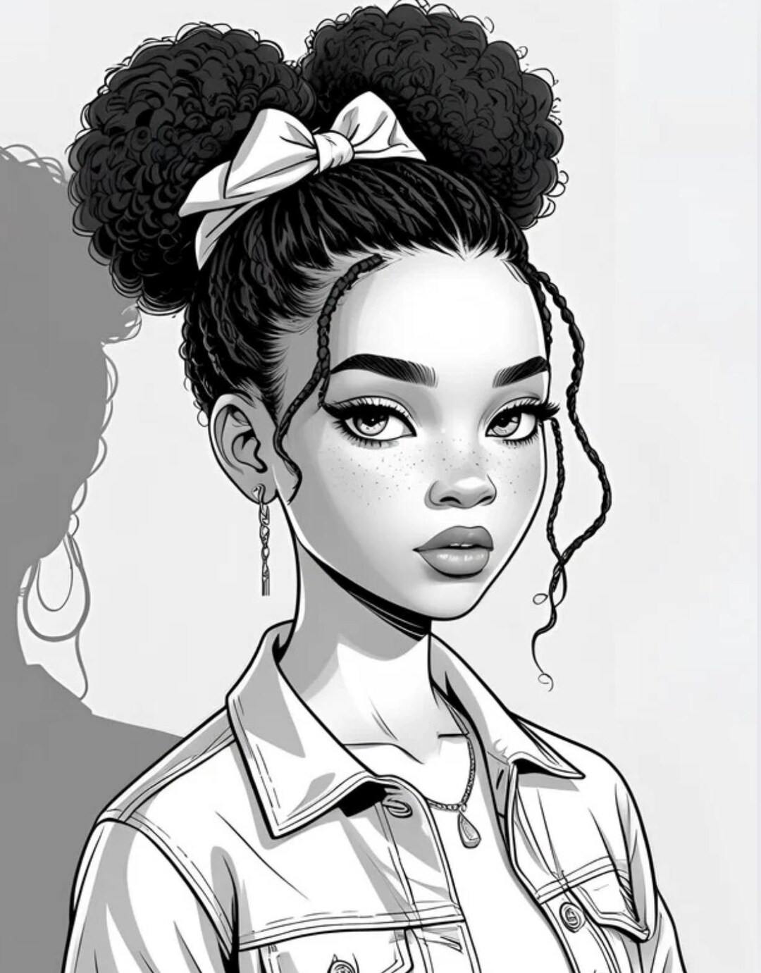 Fearless Girl Coloring Pages| Empowerment Printable for Teen Girls ...