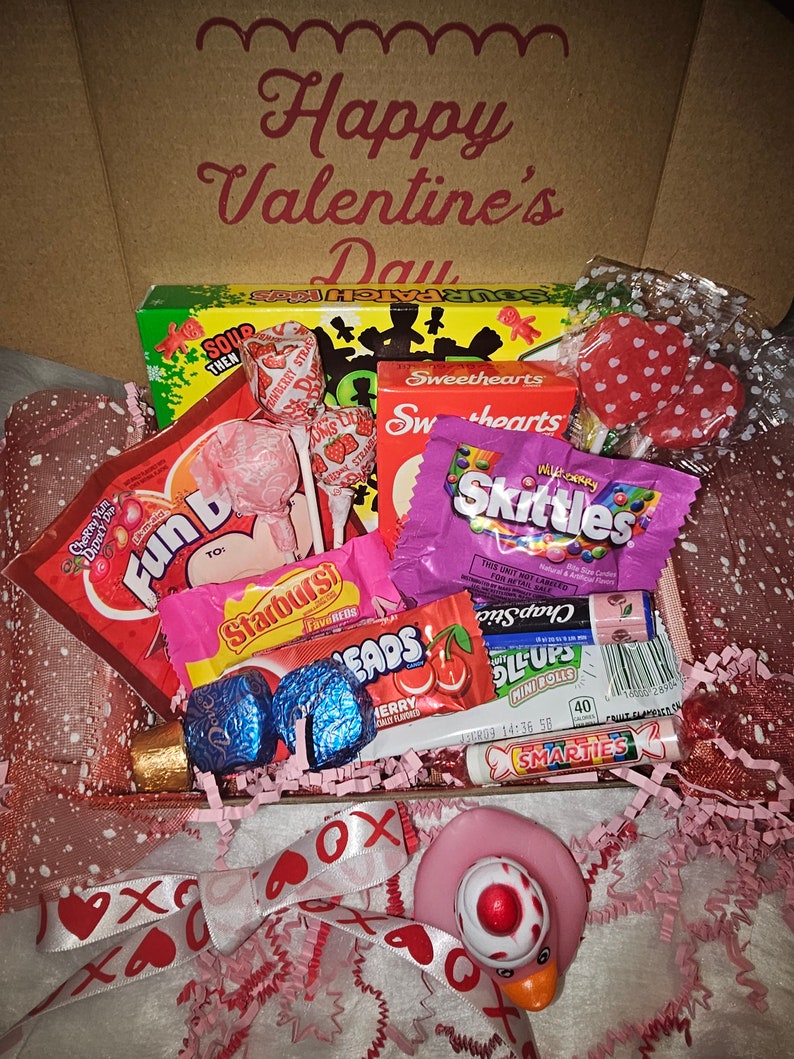 Valentine's Day Gift Candy Box - Etsy
