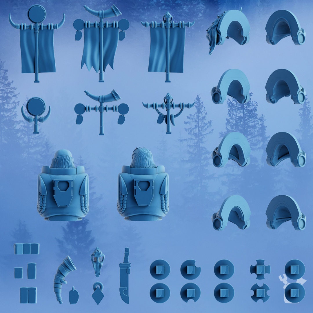 Stormbringers Squad Assembly Kit | Sci-fi | Wargaming | 28mm Scale - Etsy
