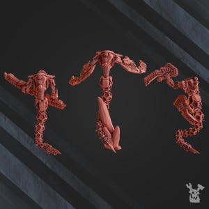 Robot Legions Snakes | Sci-fi | Wargaming | 28mm Scale - Etsy