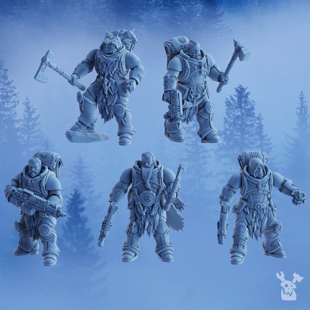 Stormbringers Squad Assembly Kit | Sci-fi | Wargaming | 28mm Scale - Etsy