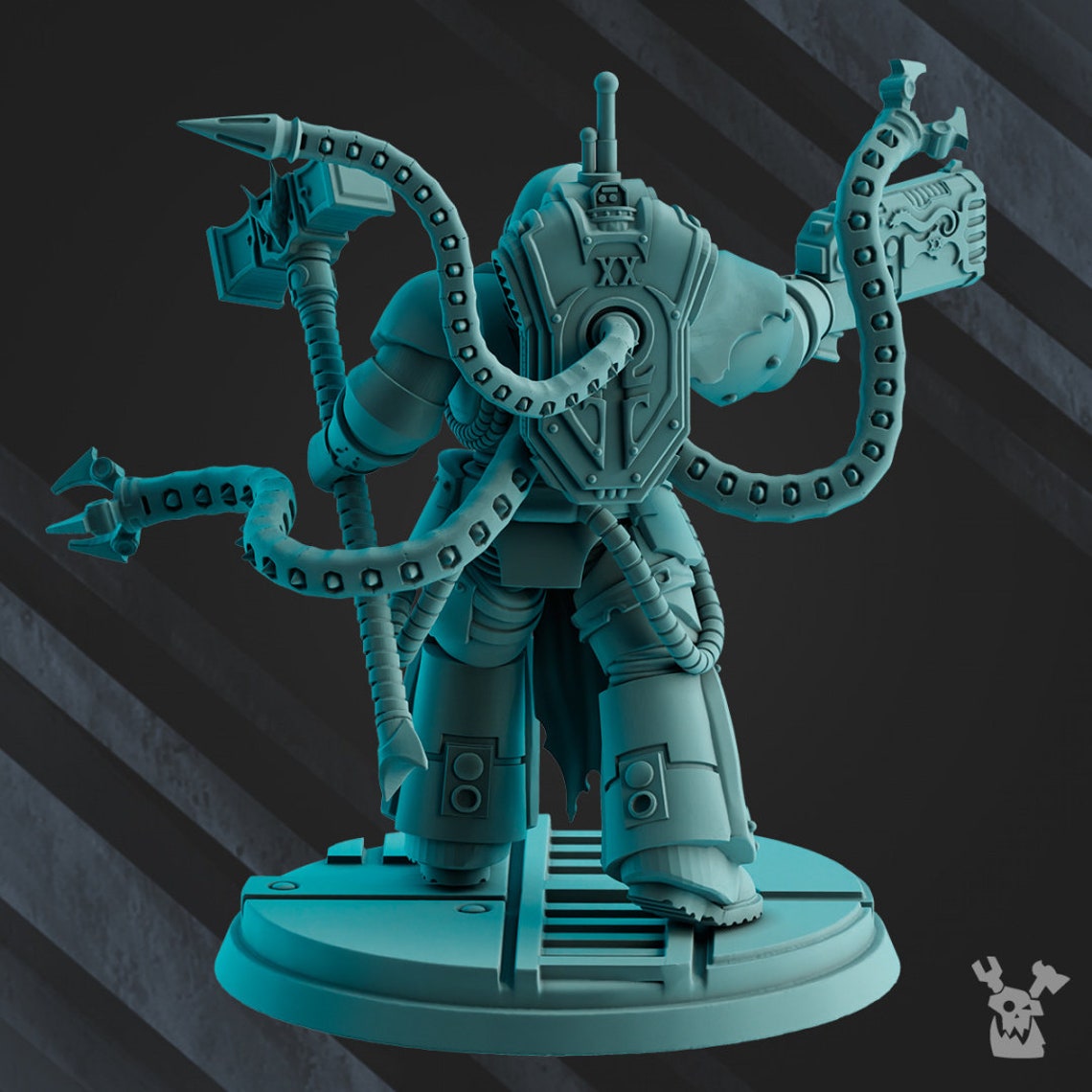 Engineer Brother "sethlans the Blacksmith" | Sci-fi | Wargaming | 28mm ...