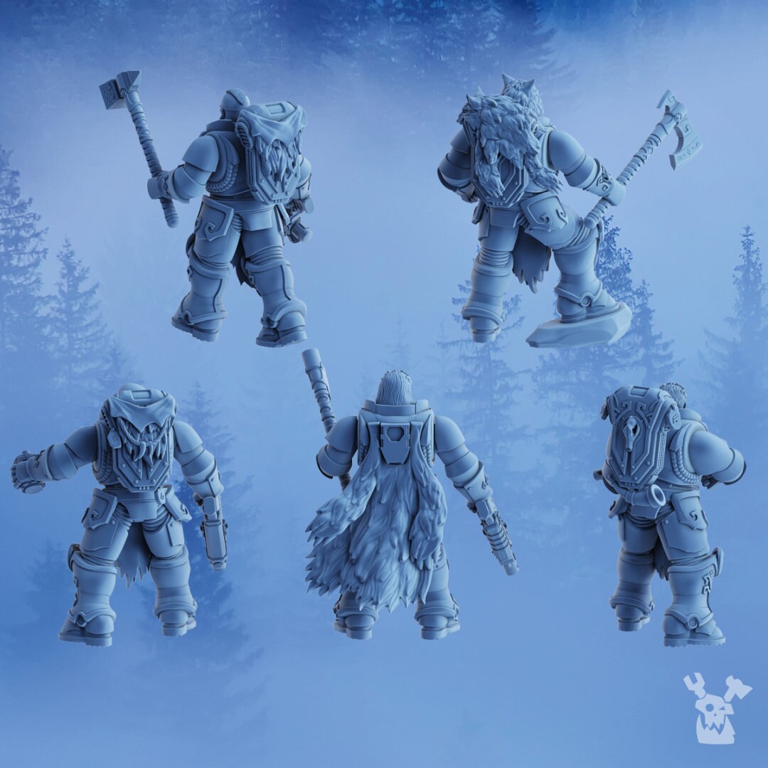 Stormbringers Squad Assembly Kit | Sci-fi | Wargaming | 28mm Scale - Etsy