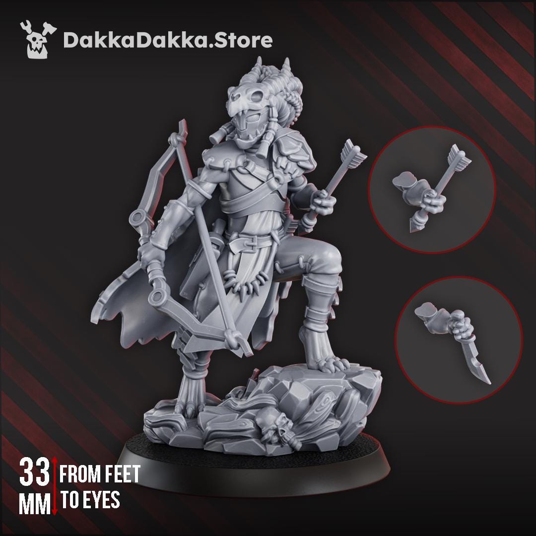 Mar-duk Tribe Warchief | Sci-fi | Wargaming | 28mm Scale - Etsy