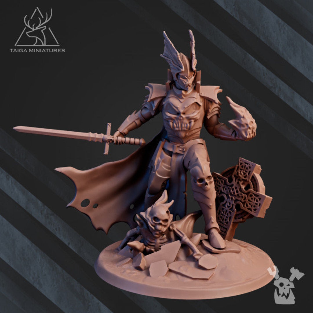 Fantasy Hero: Vampire Lord | Fantasy | TTRPG | 28mm Scale - Etsy
