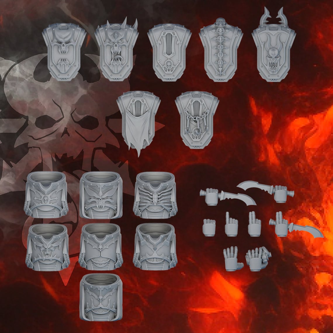 Traitors Squad Assembly Kit | Sci-fi | Wargaming | 28mm Scale - Etsy